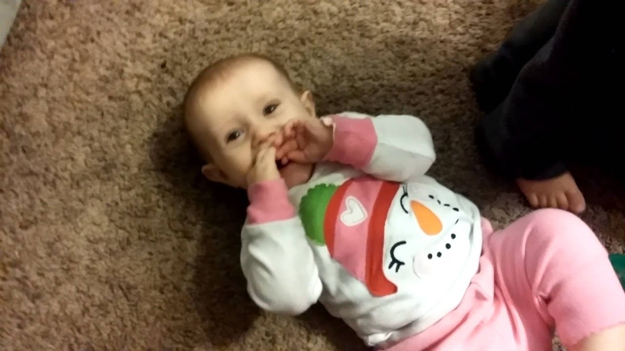 Tickle the baby - YouTube