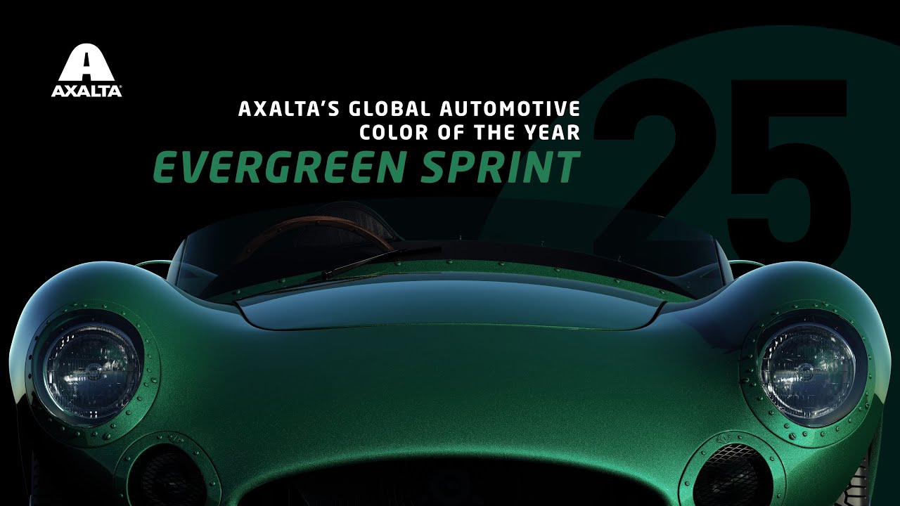 Introducing ... Evergreen Sprint, Axalta's 2025 Global Automotive Color ...