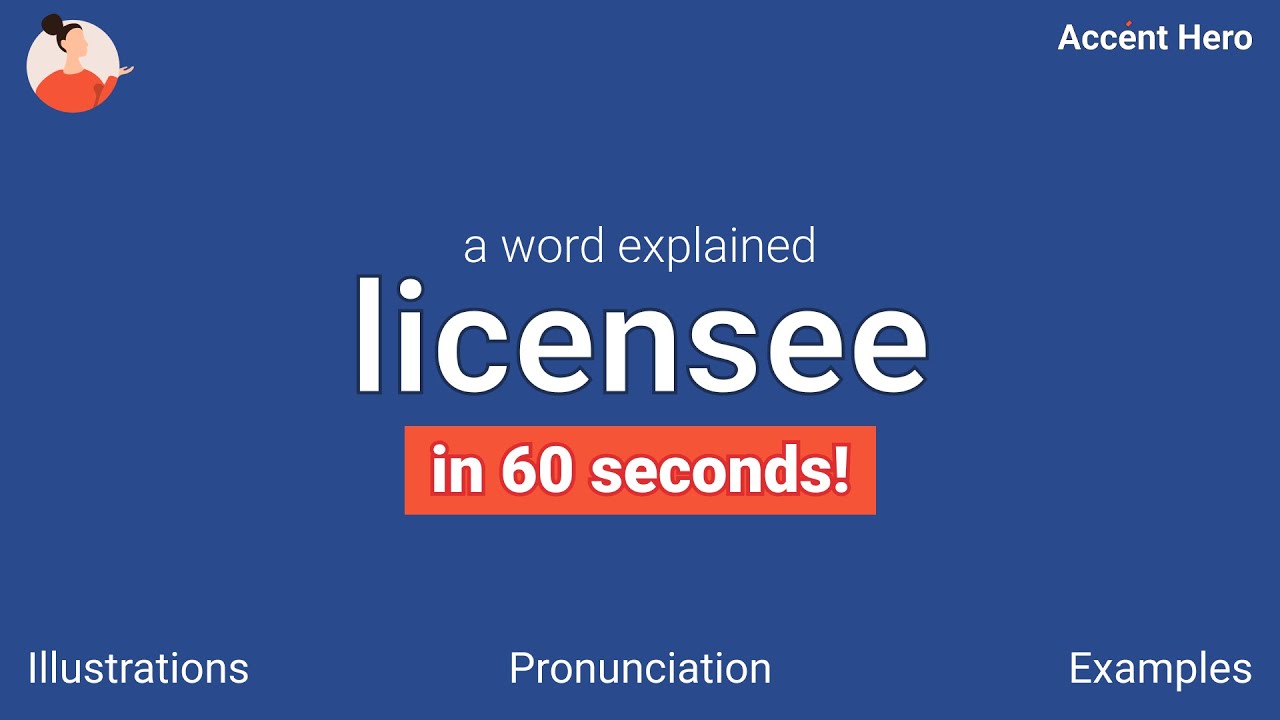 LICENSEE Meaning And Pronunciation YouTube licensee-meaning-and-pronunciation-youtube