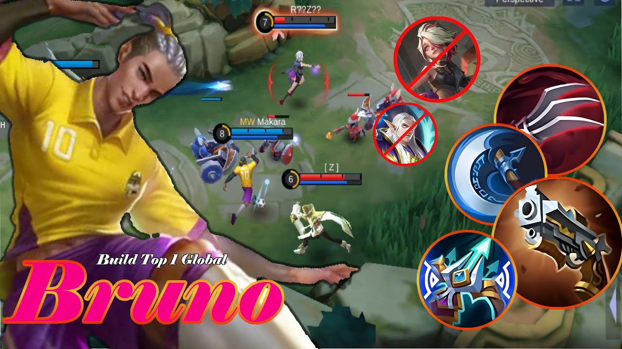 Street Hype Bruno New build emblem - Build Top 1 Global Bruno - MLBB ...