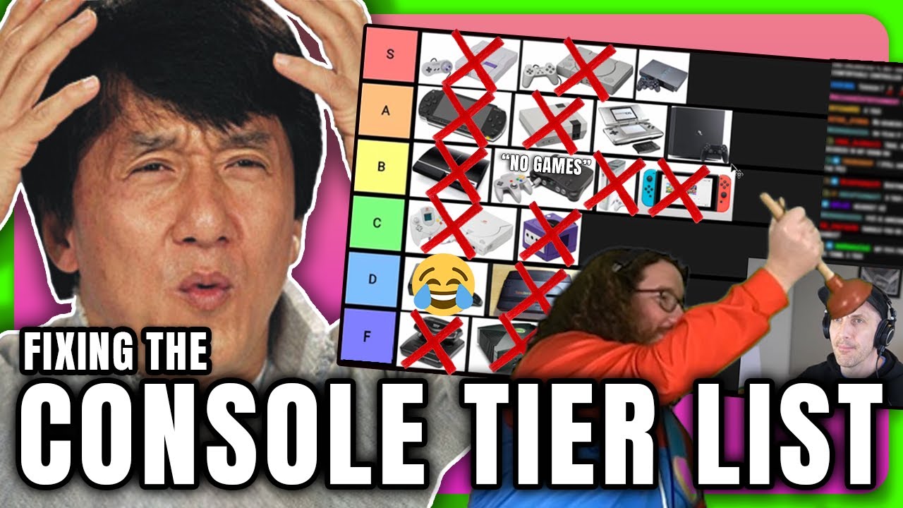 THE GAMING CONSOLE TIER LIST: Definitive Edition - YouTube
