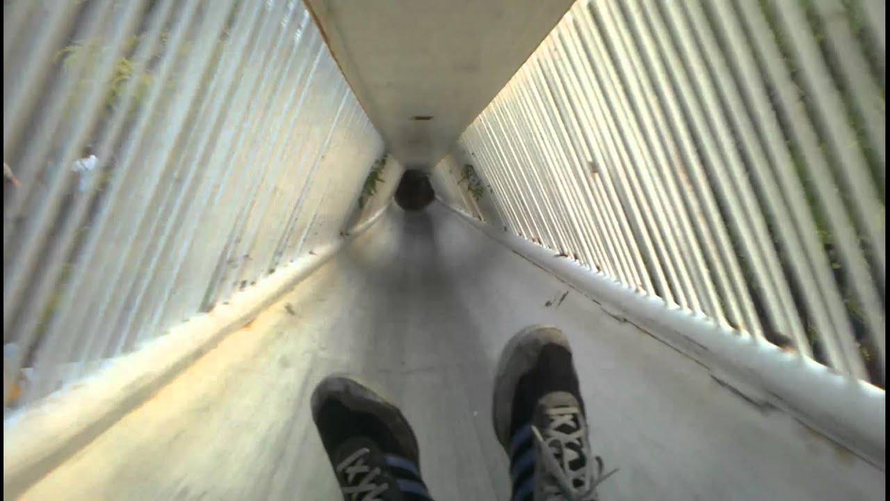 Death slide! - YouTube