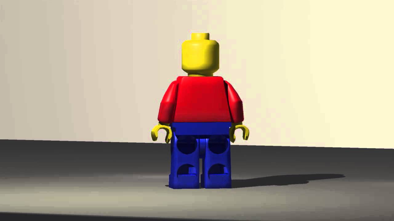 Lego Figure Render - YouTube