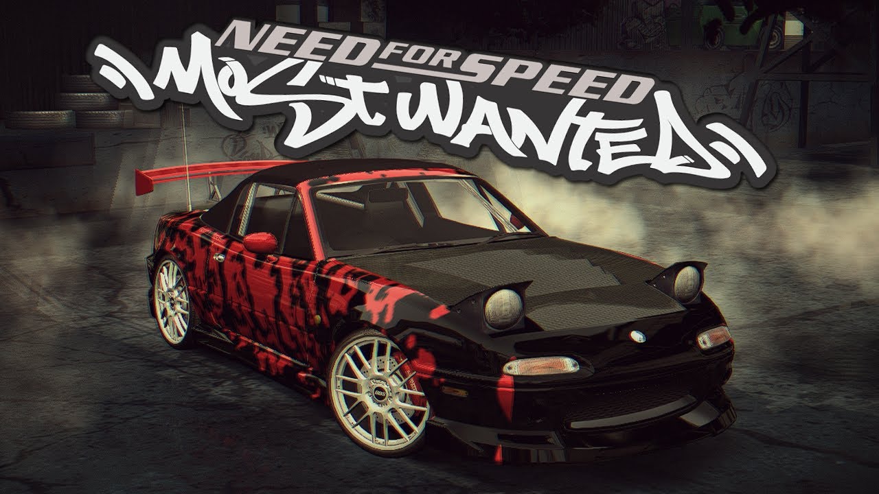 Need for Speed Most Wanted (2005) Mazda Miata 1995 - YouTube