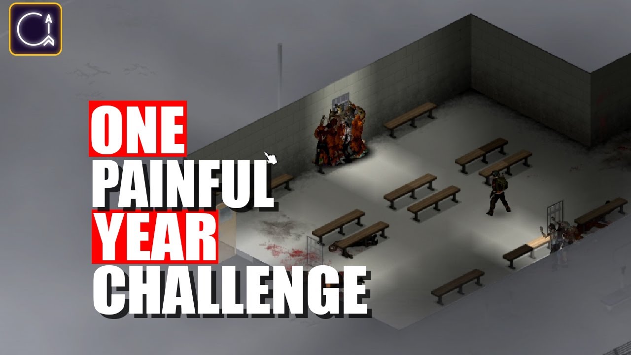 Prison Library | S2E49 | One Painful Year Challenge | PROJECT ZOMBOID ...