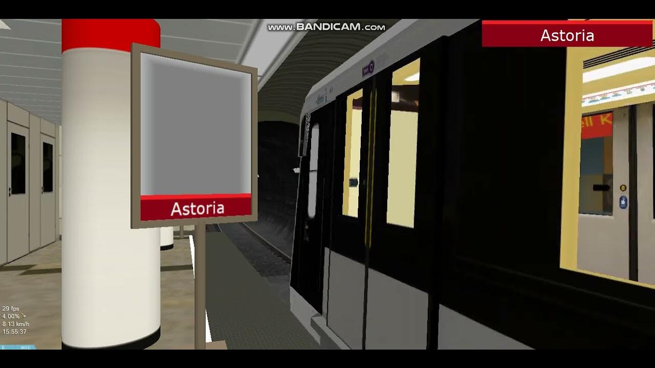 OpenBVE M2-es metró: (Örs vezér tere - Astoria) (2023. január 19. csütörtök) (2/2) - YouTube