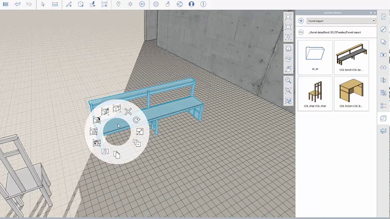 revit families for FormIt - YouTube