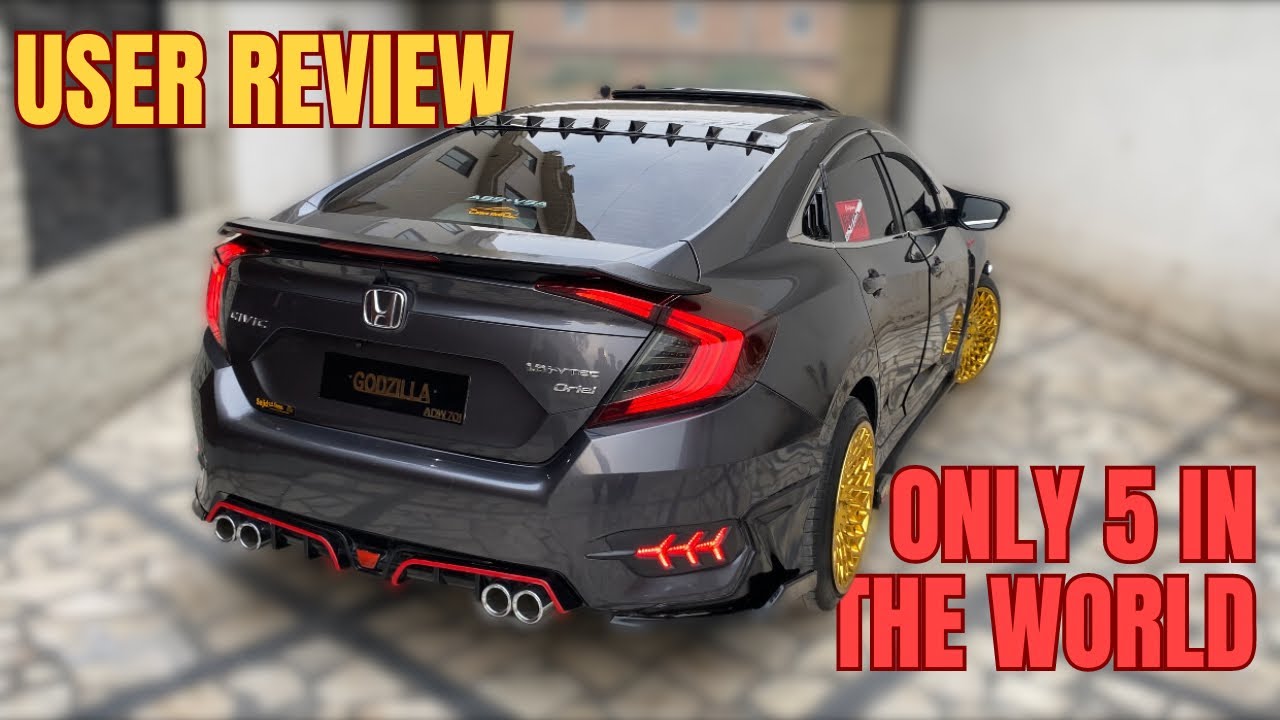 One And Only Rims In Pakistan | Modified Civic X User Review | HW VLOGS ...