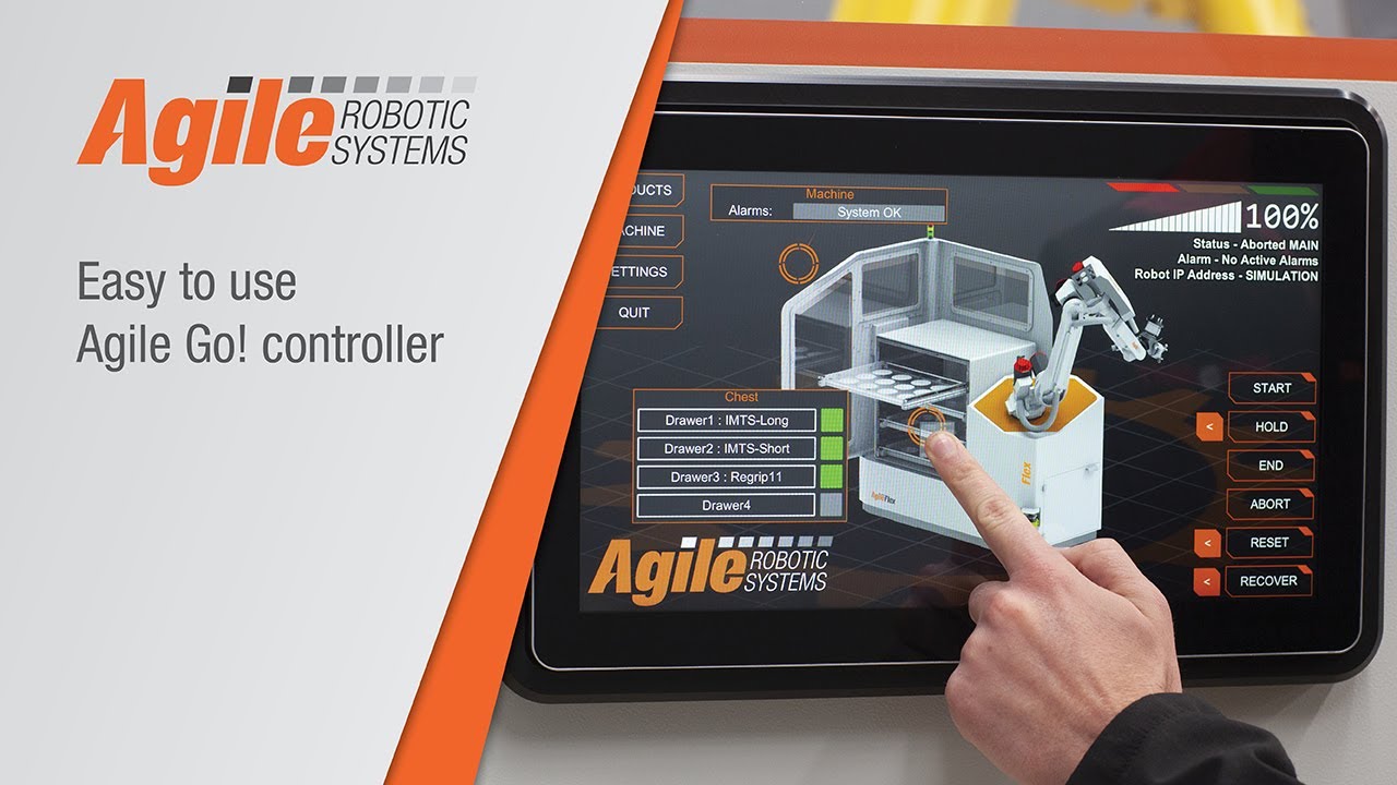 Easy to use Agile Go! controller - YouTube
