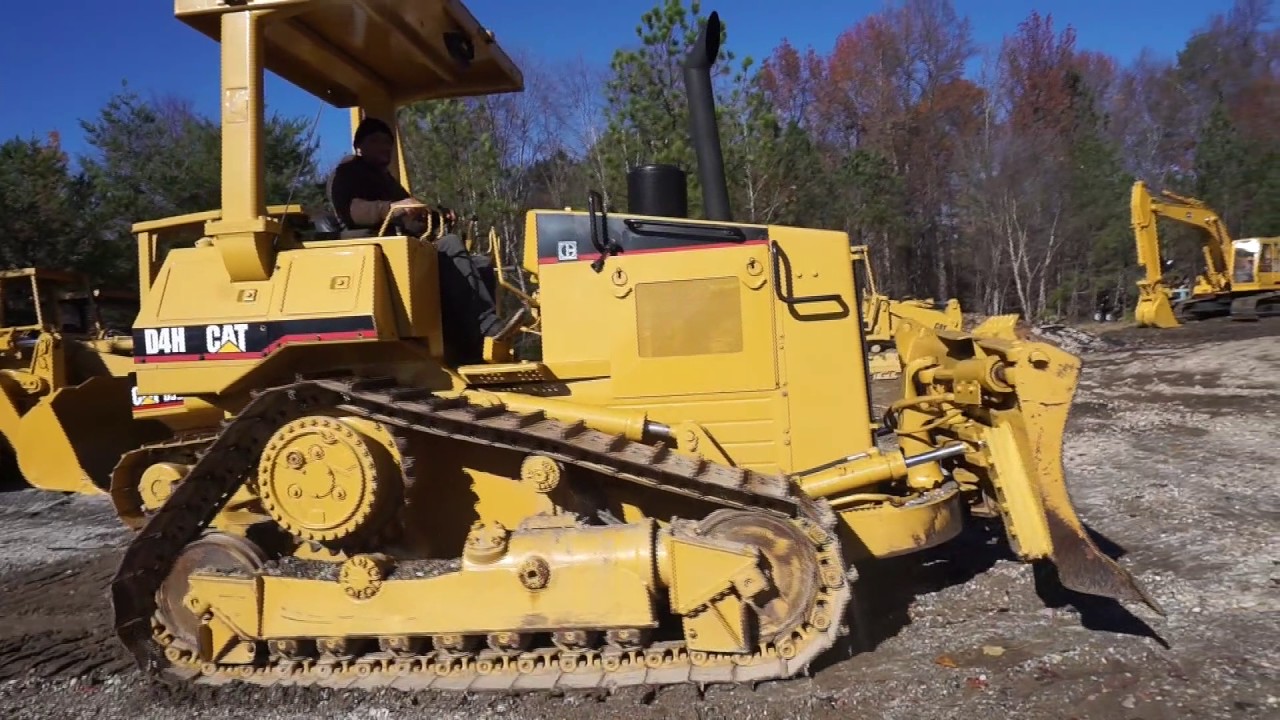 1987 Cat D4H - YouTube