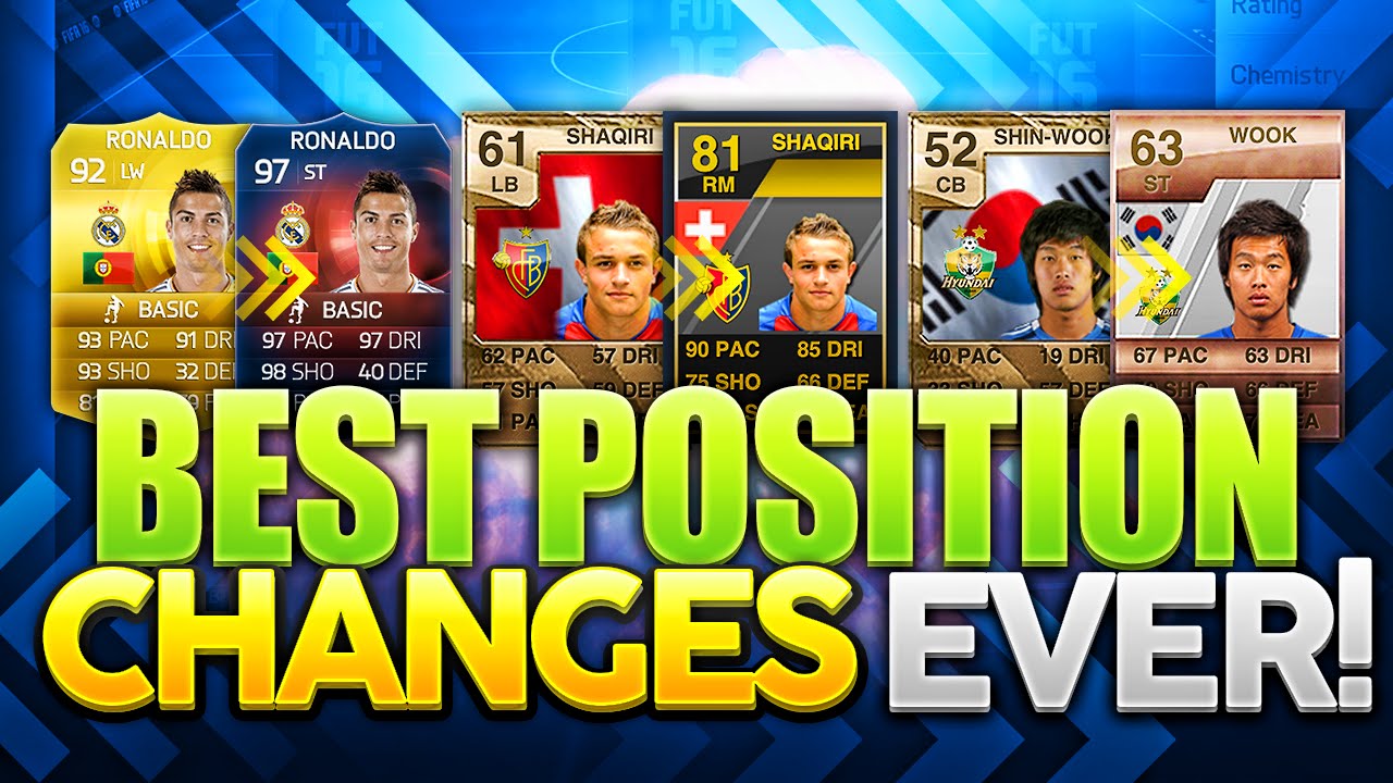 BEST POSITION CHANGES EVER! - YouTube