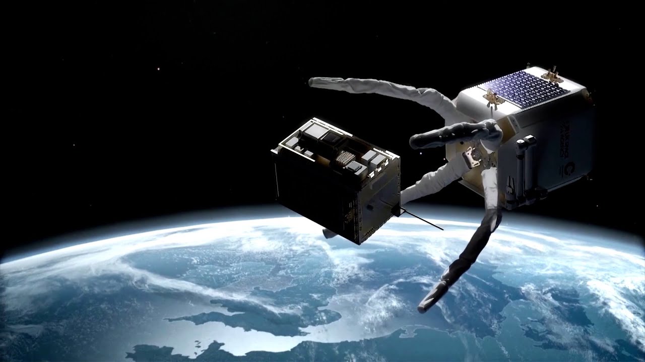 UK mission set to help clean up space junk - YouTube