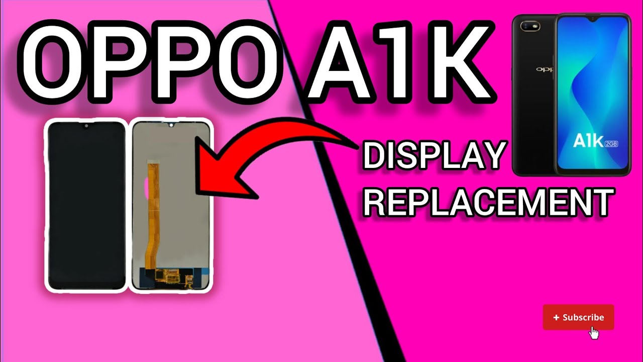 OPPO A1K DISPLAY REPLACEMENT AND CHECKING METHOD BY @hello phones ...