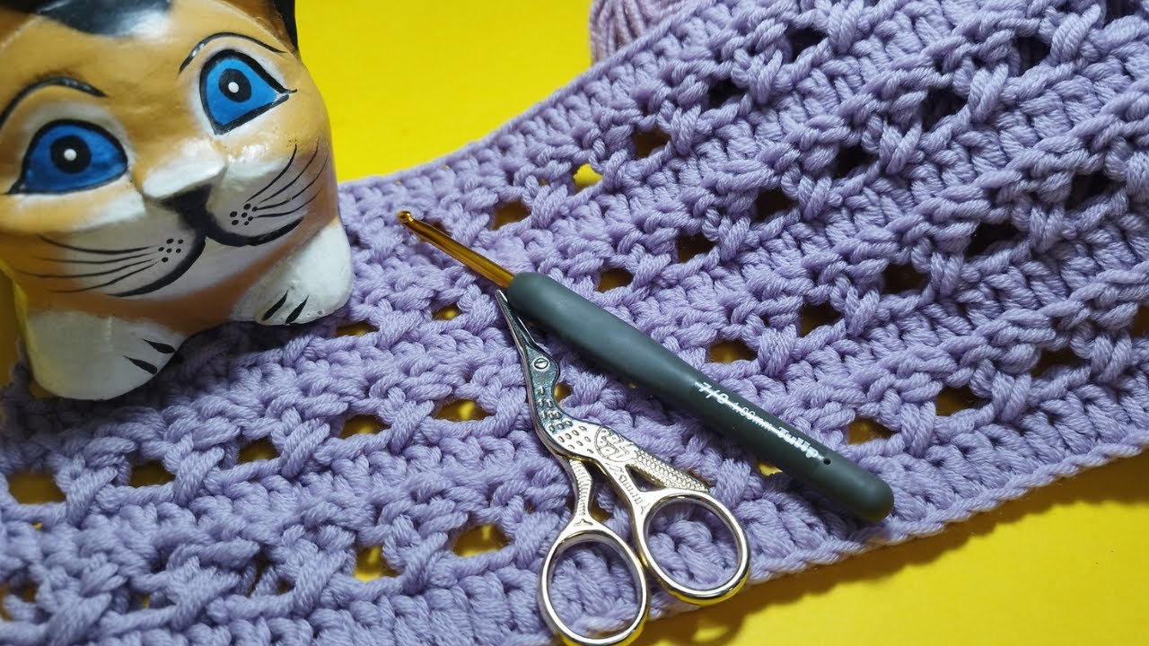 SO EASY & SO PRETTY Crochet Pattern for Beginners! 👌 PERFECT Crochet ...