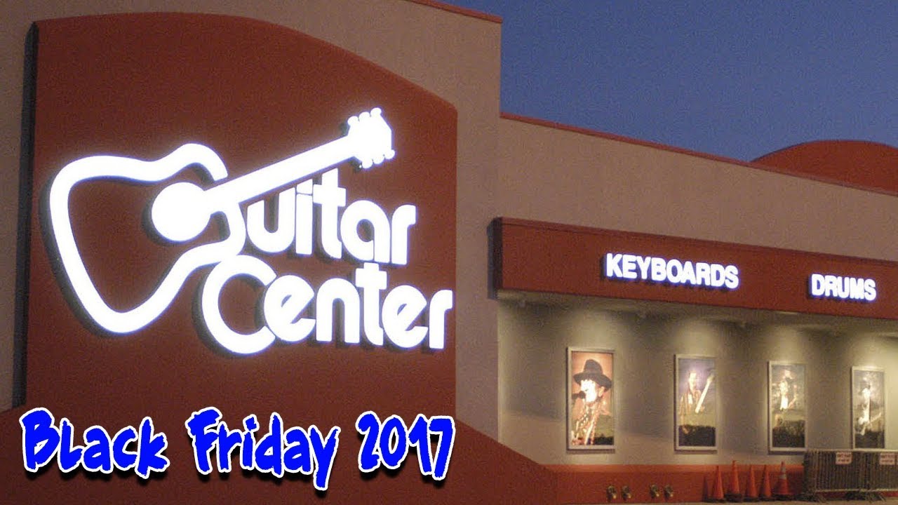 Black Friday 2017 - Guitar Center Musical Instruments Deals - YouTube