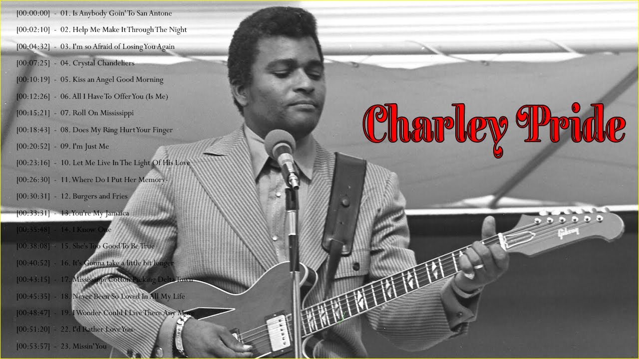 Charley Pride Greatest Hits Full Album 2021- Charley Pride Greatest ...