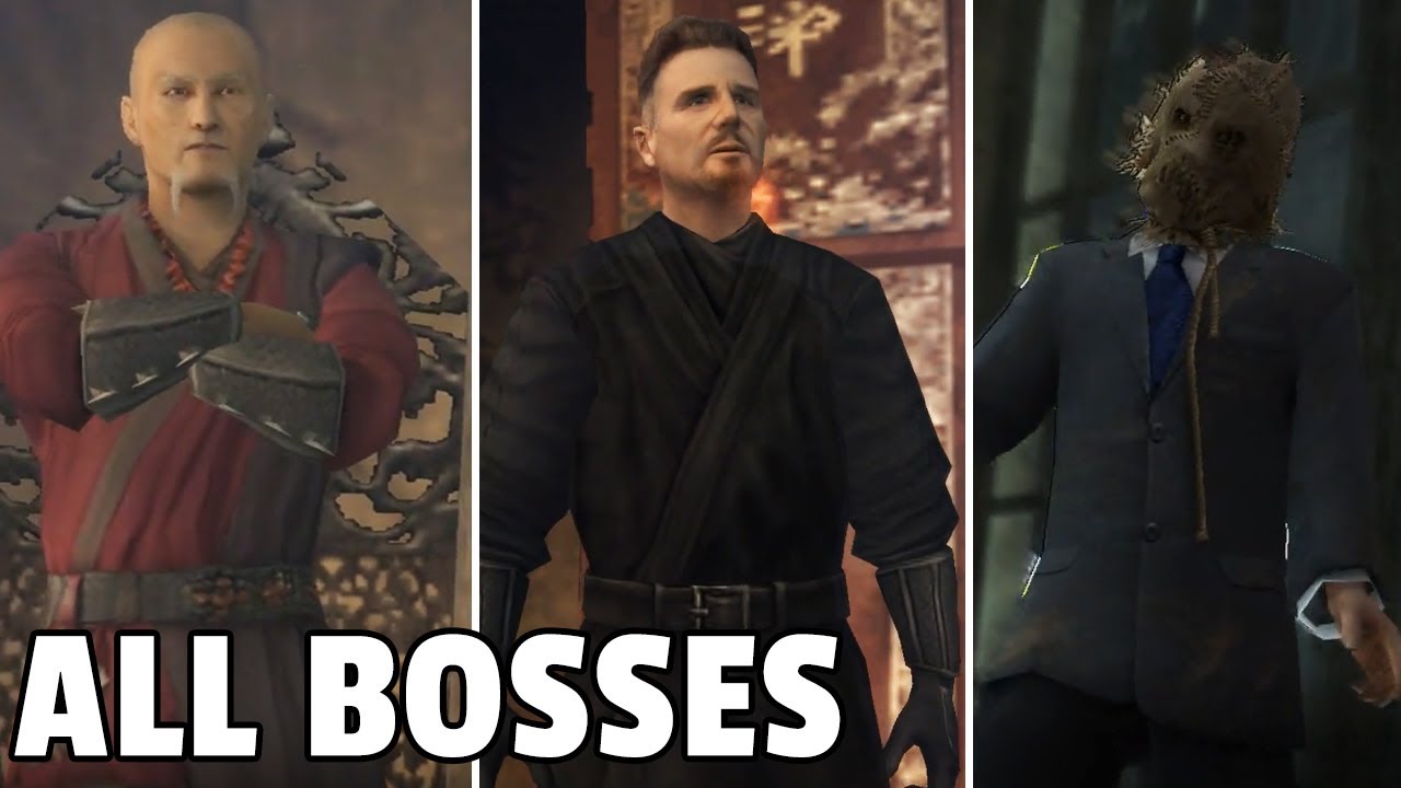 Batman Begins (video game) - ALL BOSSES + Ending - YouTube