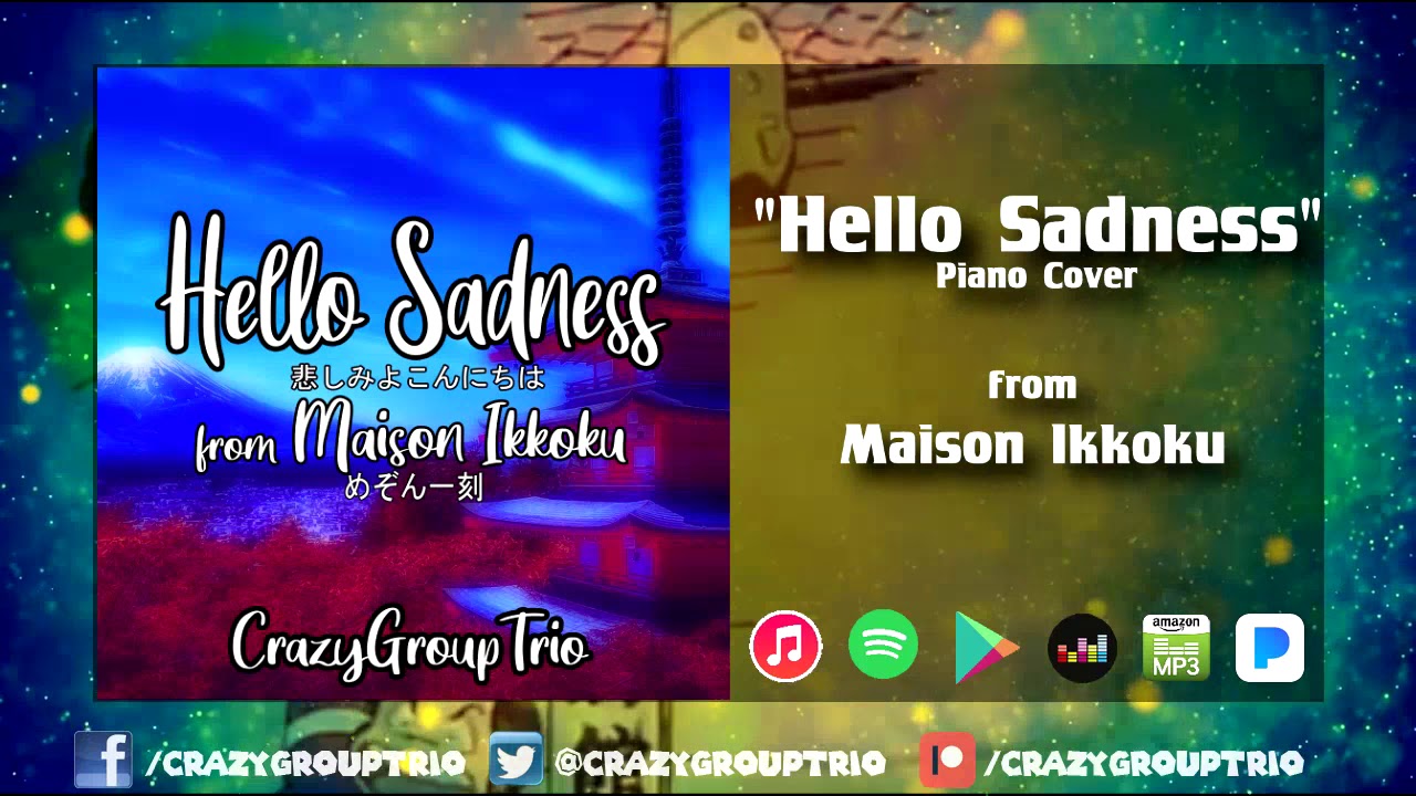 Hello Sadness | Maison Ikkoku Opening 1 (Piano Cover) - YouTube Music