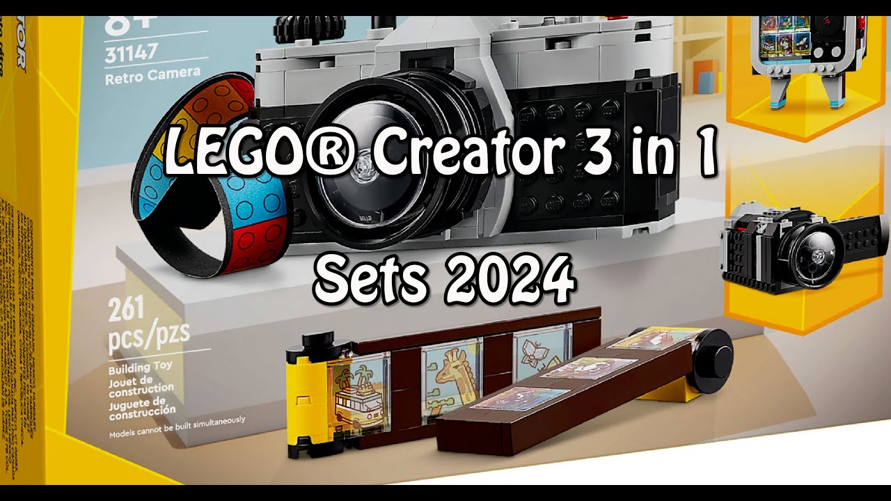 Macht m.E. viel richtig: LEGO Creator 3in1 Sets 2024 - YouTube