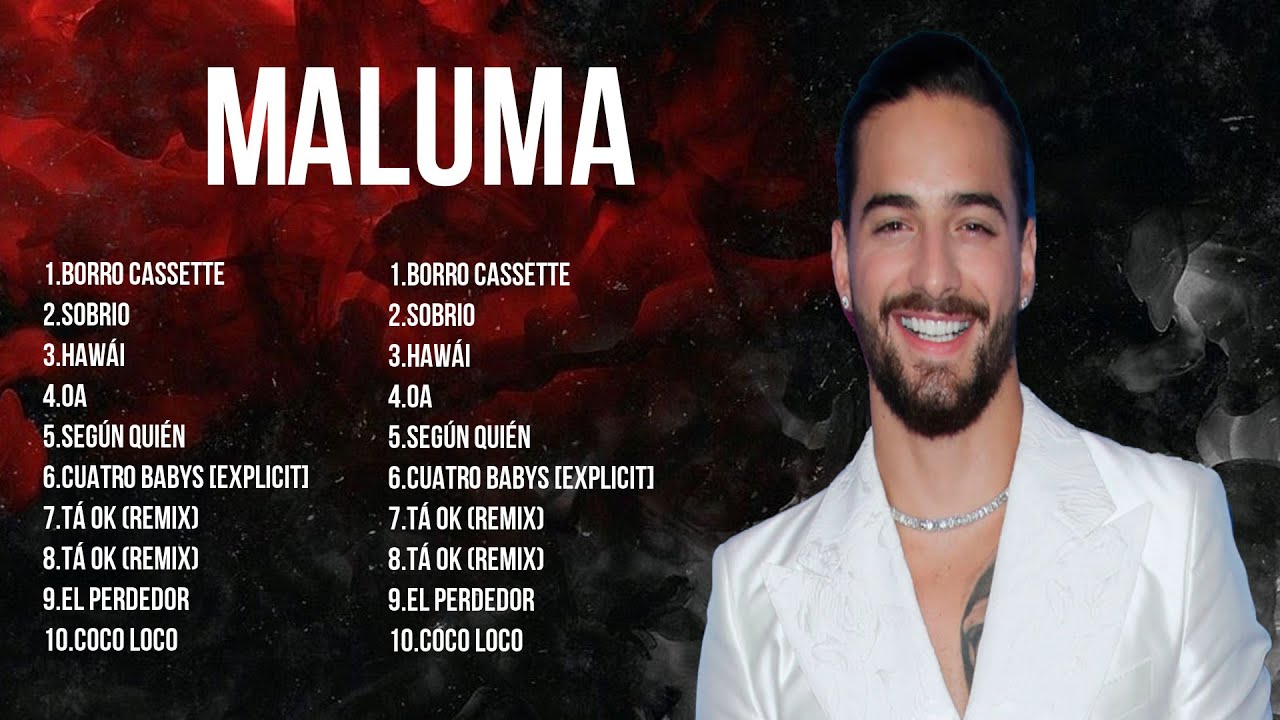Maluma Latin Songs Ever ~ The Very Best Songs Playlist Of All Time ...