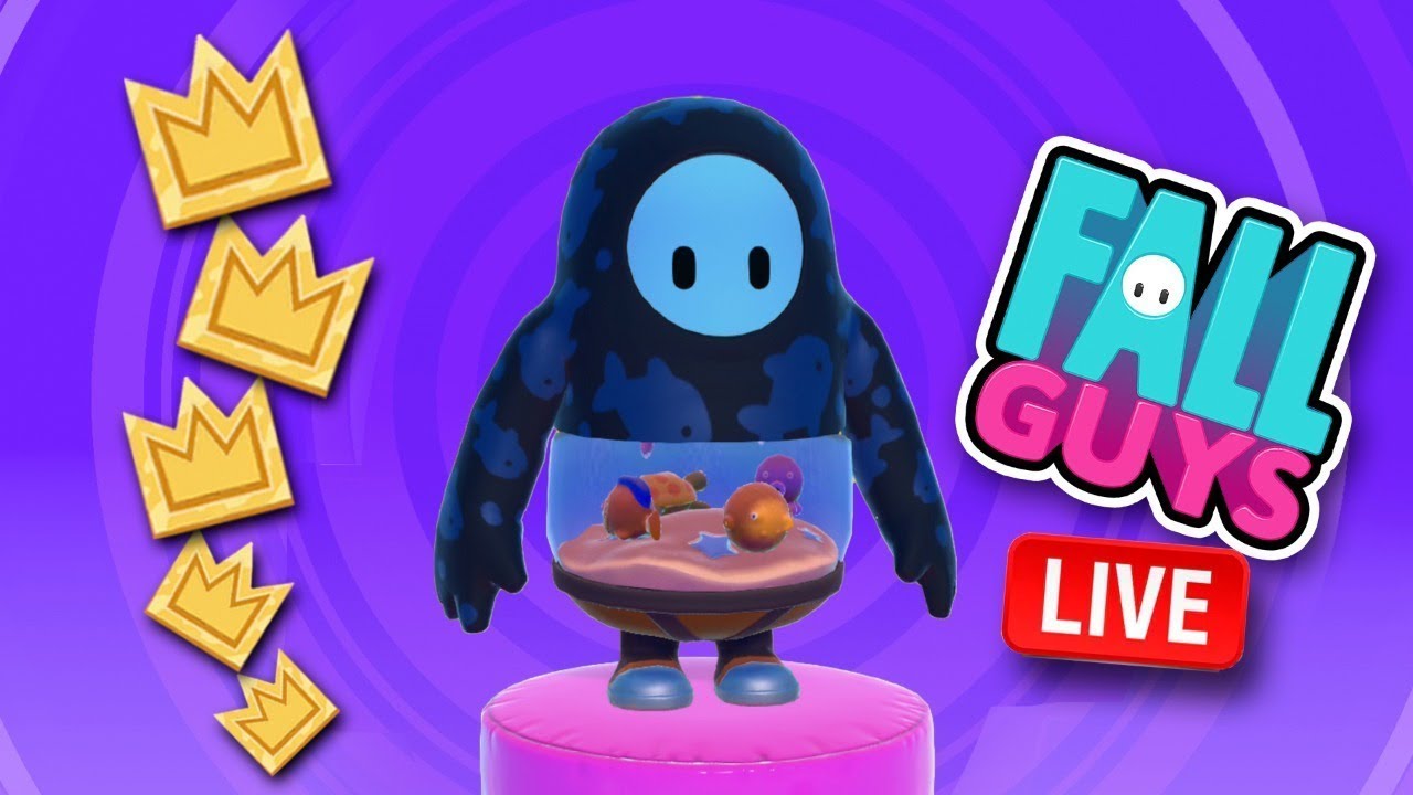 Playing Fall Guys Until i win a game!!! - YouTube