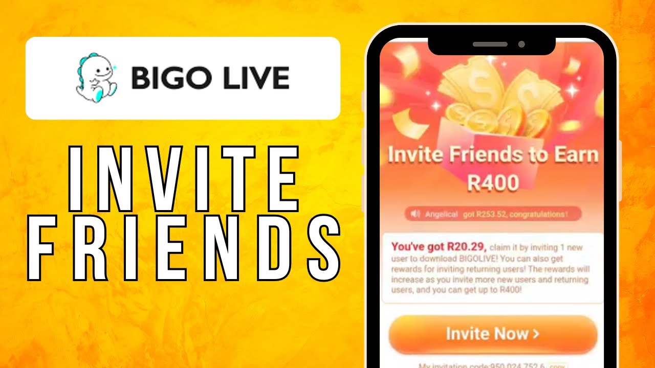 How To Invite Friends On Bigo Live (2024) Easy Method - YouTube