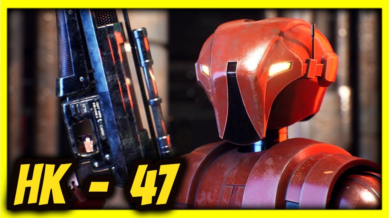 🤖 HK 47 Historia Completa - Personajes Star Wars Leyendas - YouTube