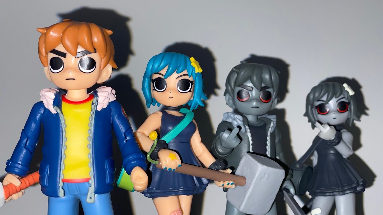 Scott Pilgrims Finest Hour Bottleneck Gallery Figure Review! (Nega ...