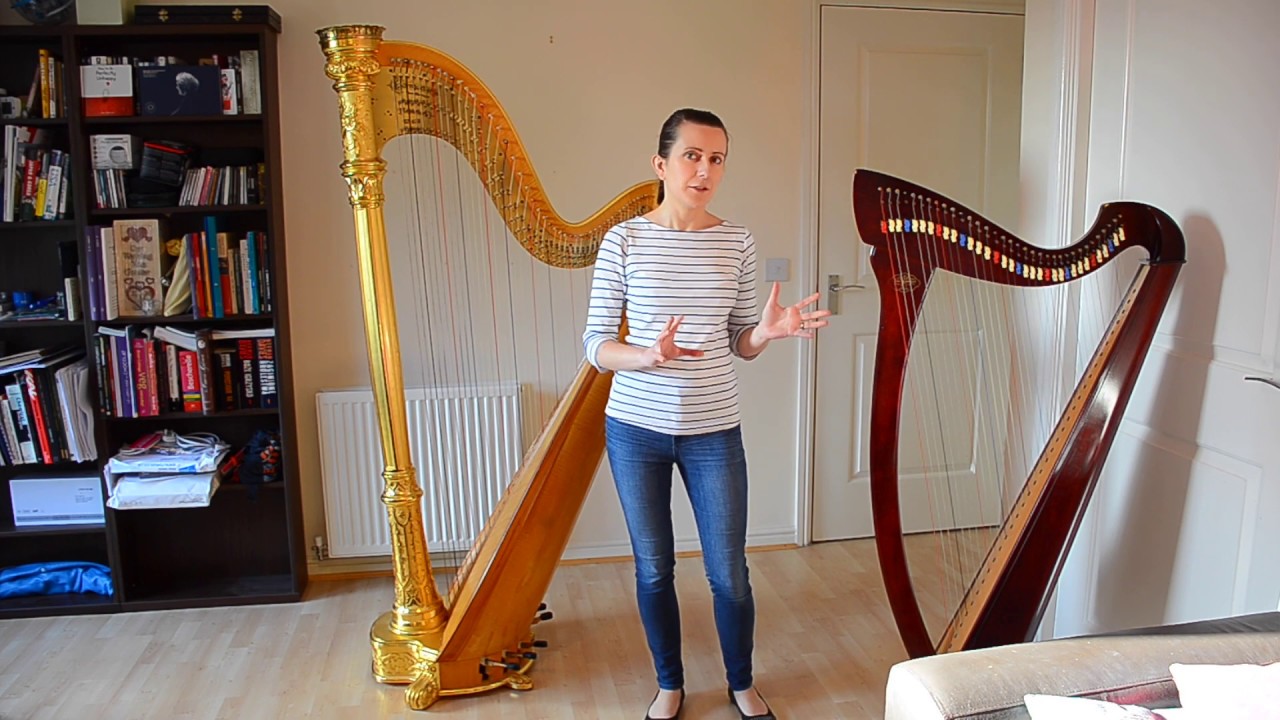 How to sit at the harp and find the perfect balance for YOUR instrument ...