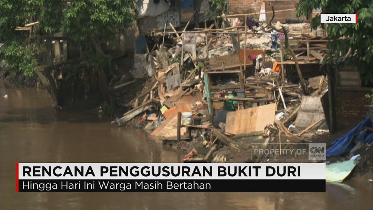 Menjelang Penggusuran Bukit Duri, Warga Masih Bertahan - YouTube