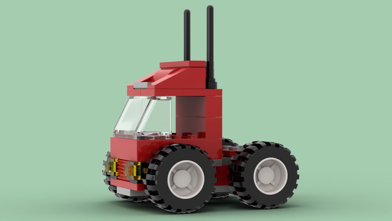 LEGO Mini Truck Easy Tutorial - YouTube