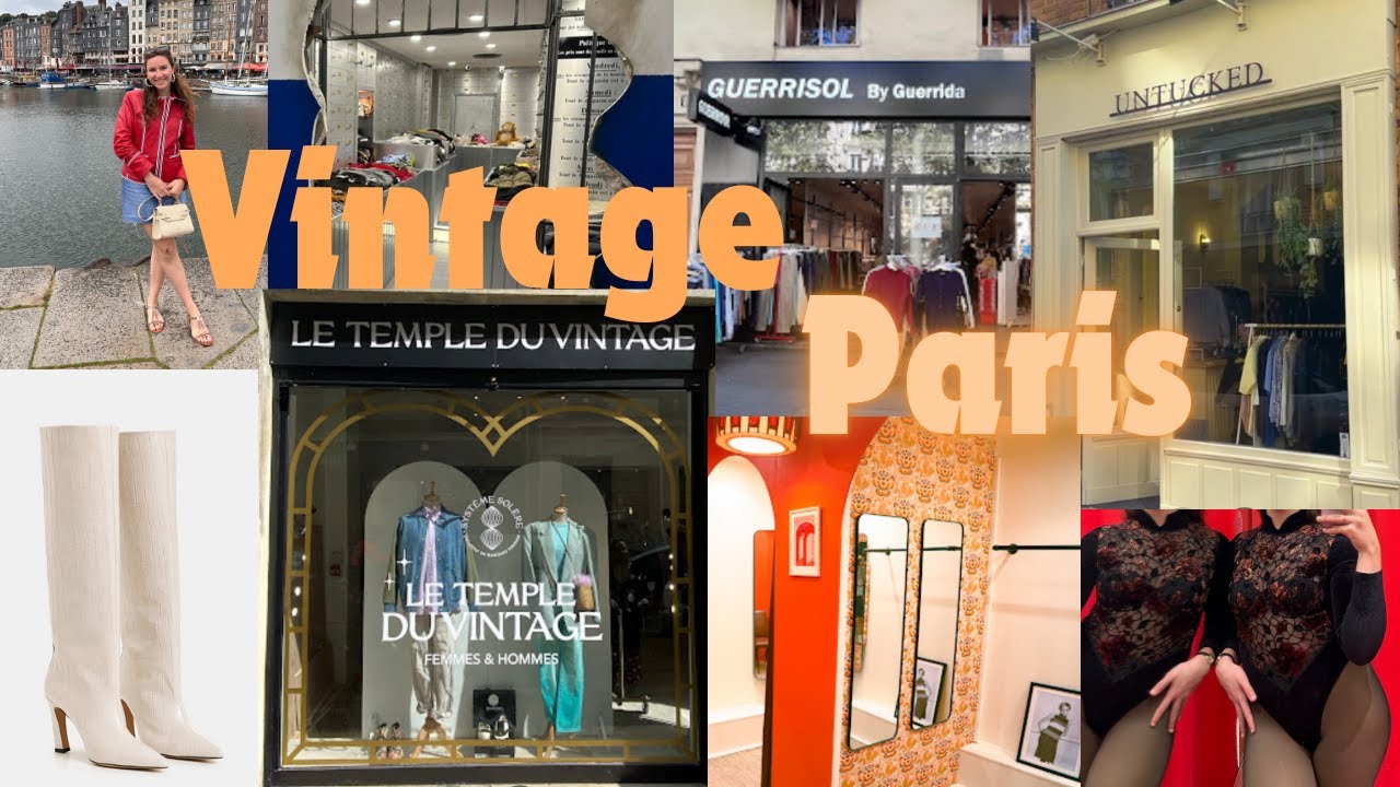 The only Paris shopping guide you need: vintage and secondhand route through le Marais and ...