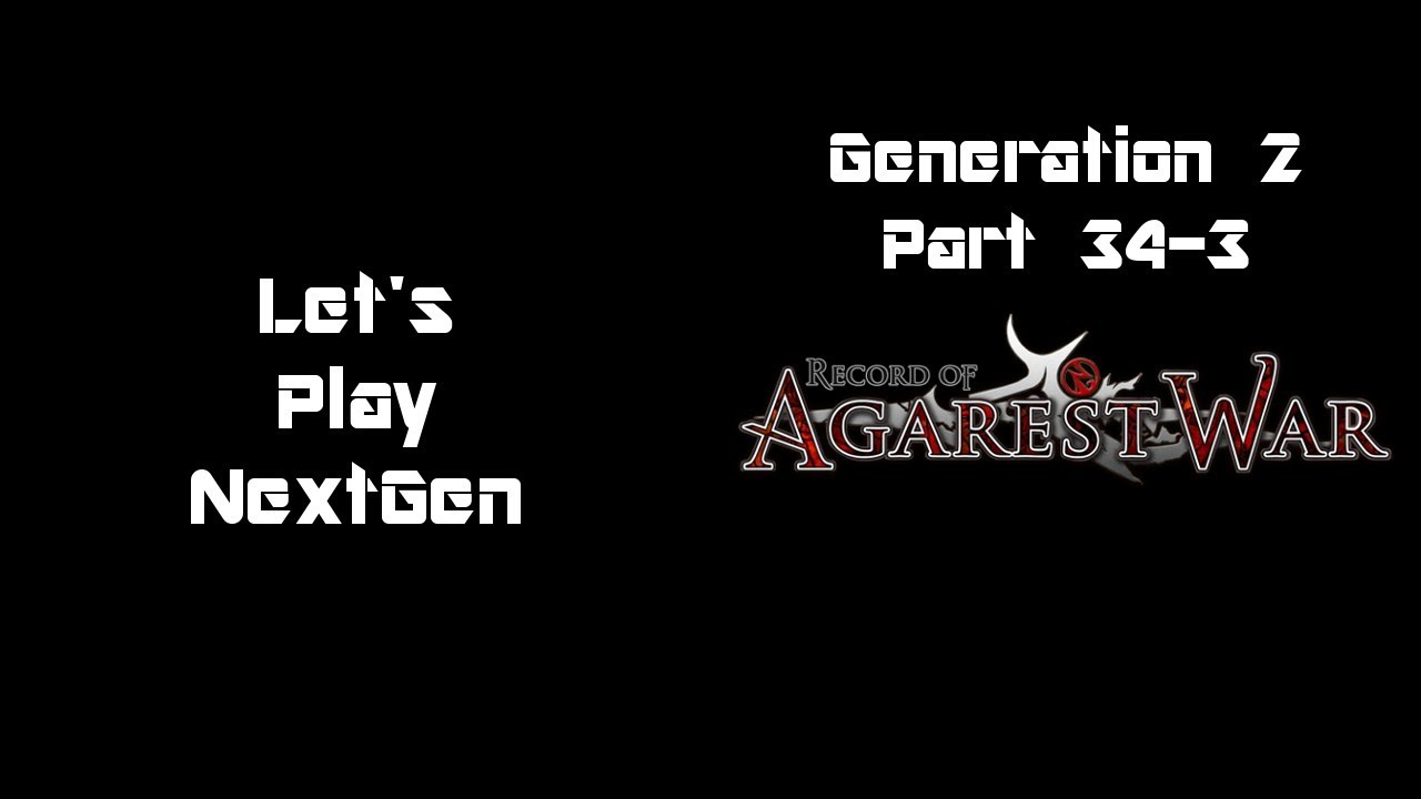 Let's Play NextGen - Agarest 1 Gen. 2 Part 34-3 Sherufanir - YouTube