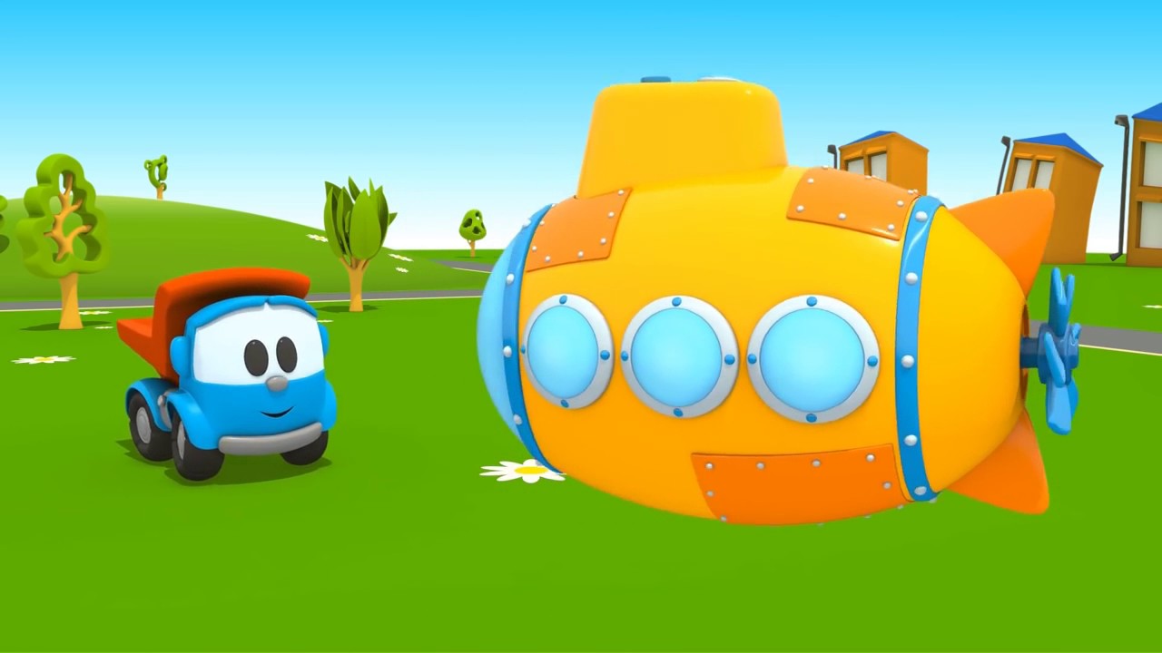 Cartoni animati per bambini: il camioncino Leo Junior e i dolci - YouTube