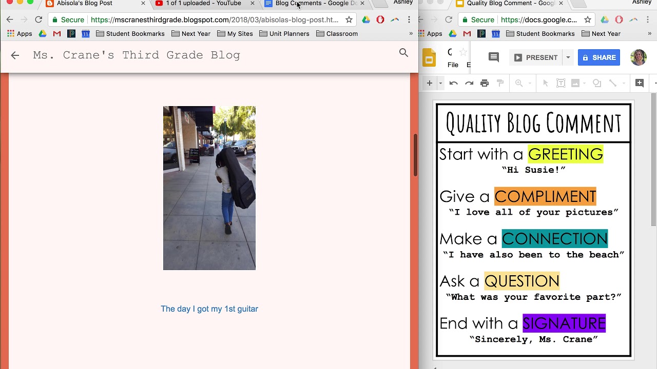 How to Write a Blog Comment - YouTube