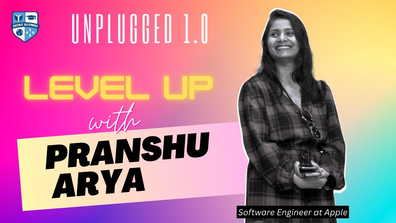 JECRC Alumni Unplugged Episode 2(Pranshu Arya) - YouTube