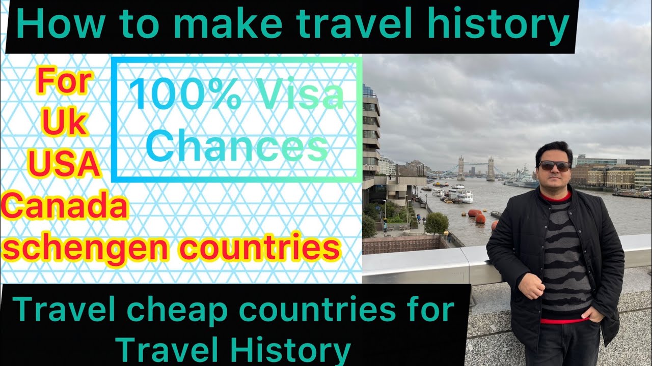 how to make travel history | For UK USA Canada schengen countries |Best ...