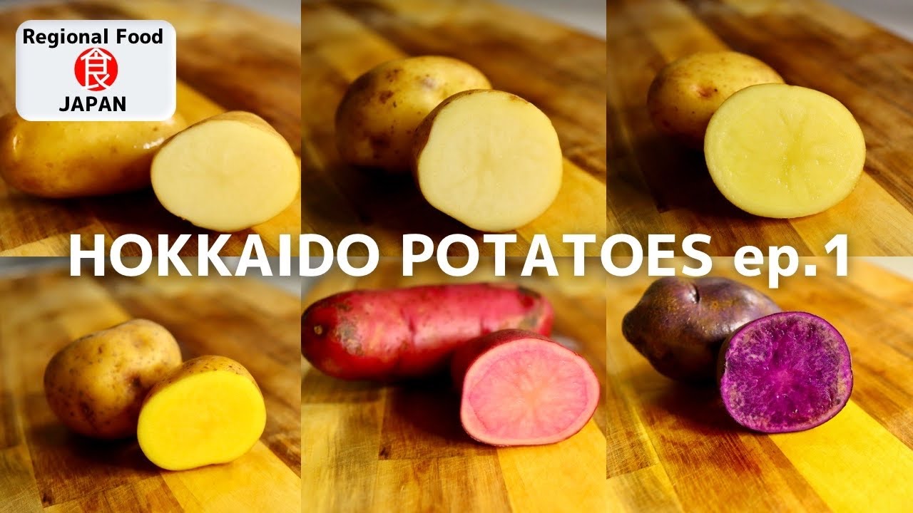 Hokkaido Potato Recipes ep.1 | 6 different potatoes comparison ...