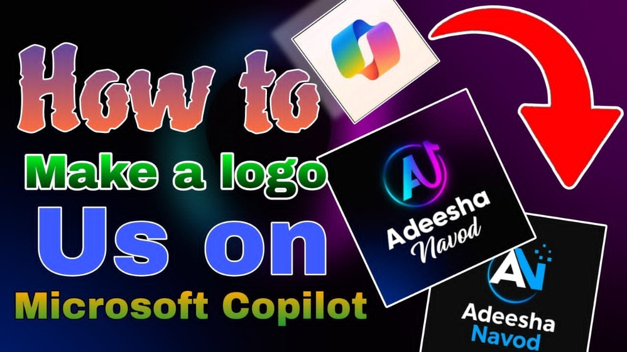 who to make logos us on microsoft copilot// logo desing @GraphixaX-u7w ...