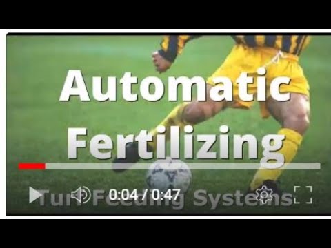 Automatic Fertilizing with fertigation by Turf Feeding Systems - YouTube