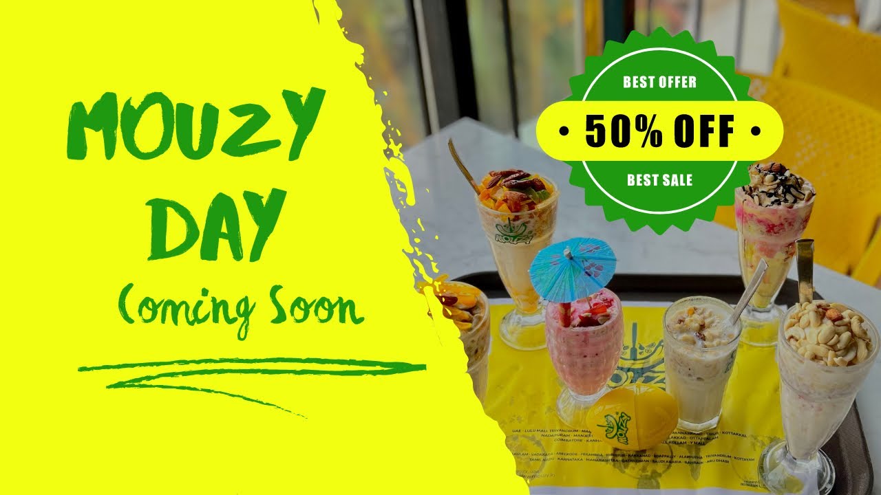 Mouzy Anniversary Offer | Mouzy | Avilmilk | Kerala - YouTube