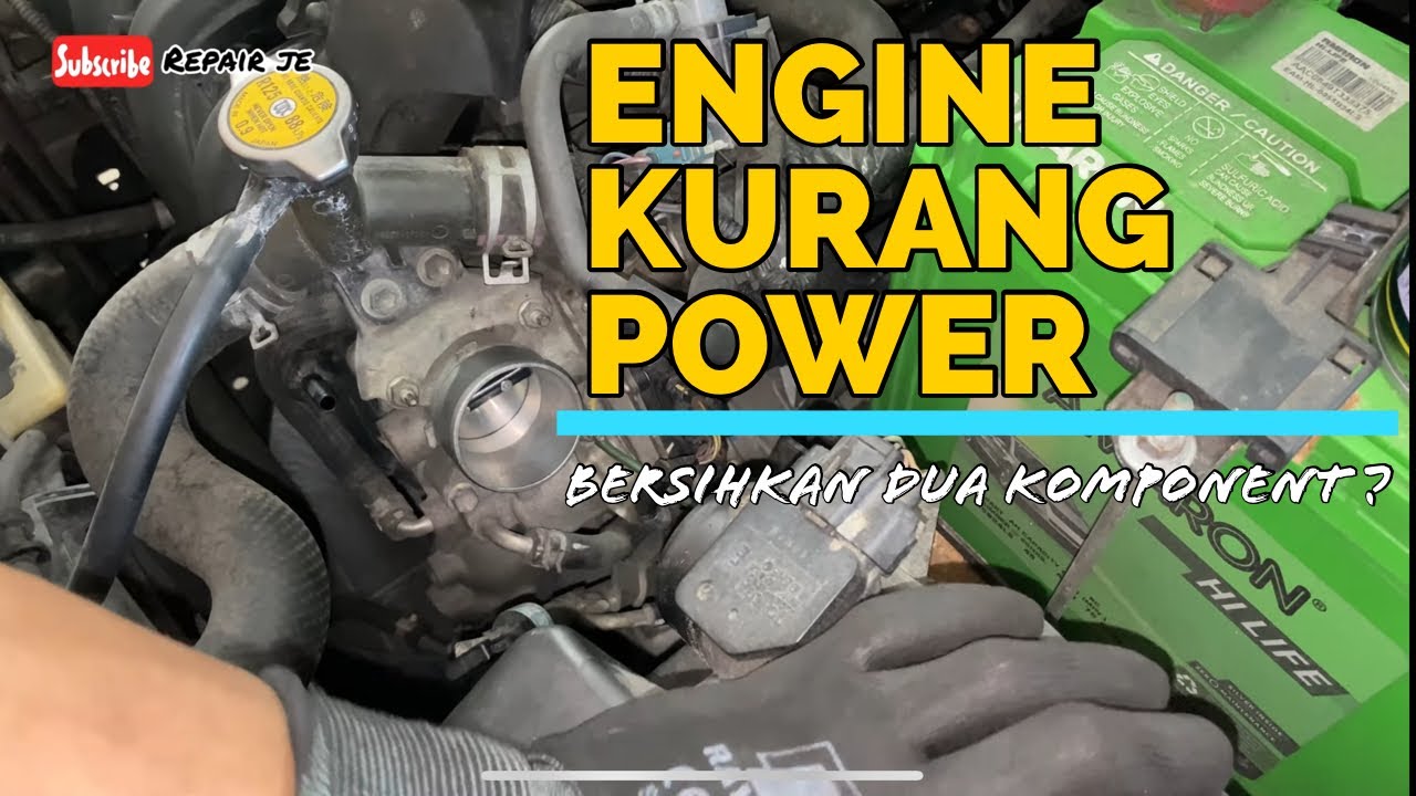 #27 Vios | Cara cuci throttle body dan Mass Air Flow sensor - YouTube