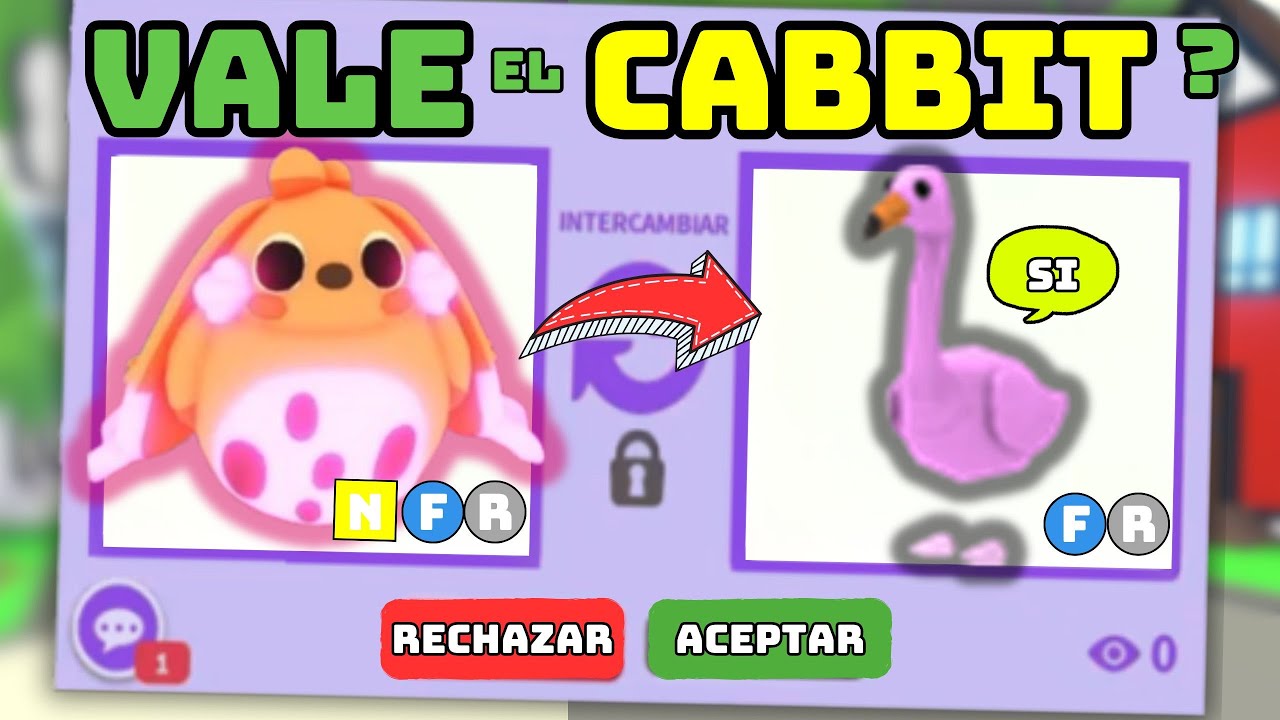 Esto es lo que OFRECEN por el CABBIT NEON en Adopt Me - YouTube