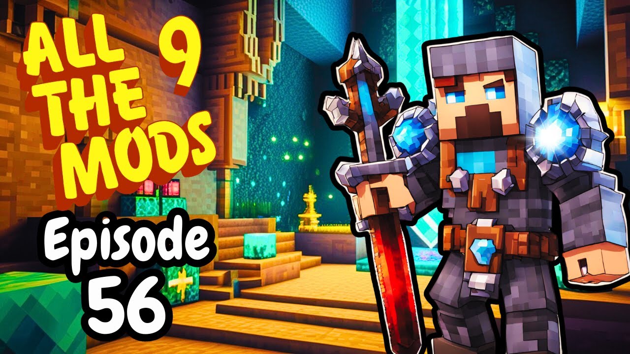 All The Mods 9 (atm 9) Modded Minecraft POWERFUL UPGRADE - YouTube