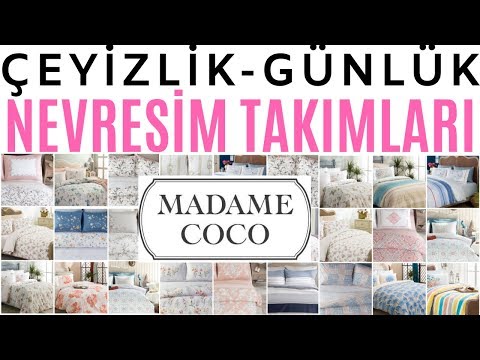 MADAME COCO | MADAME COCO İNDİRİMLERİ | NEVRESİM TAKIMLARI | ÇEYİZ | Çeyiz Listesi