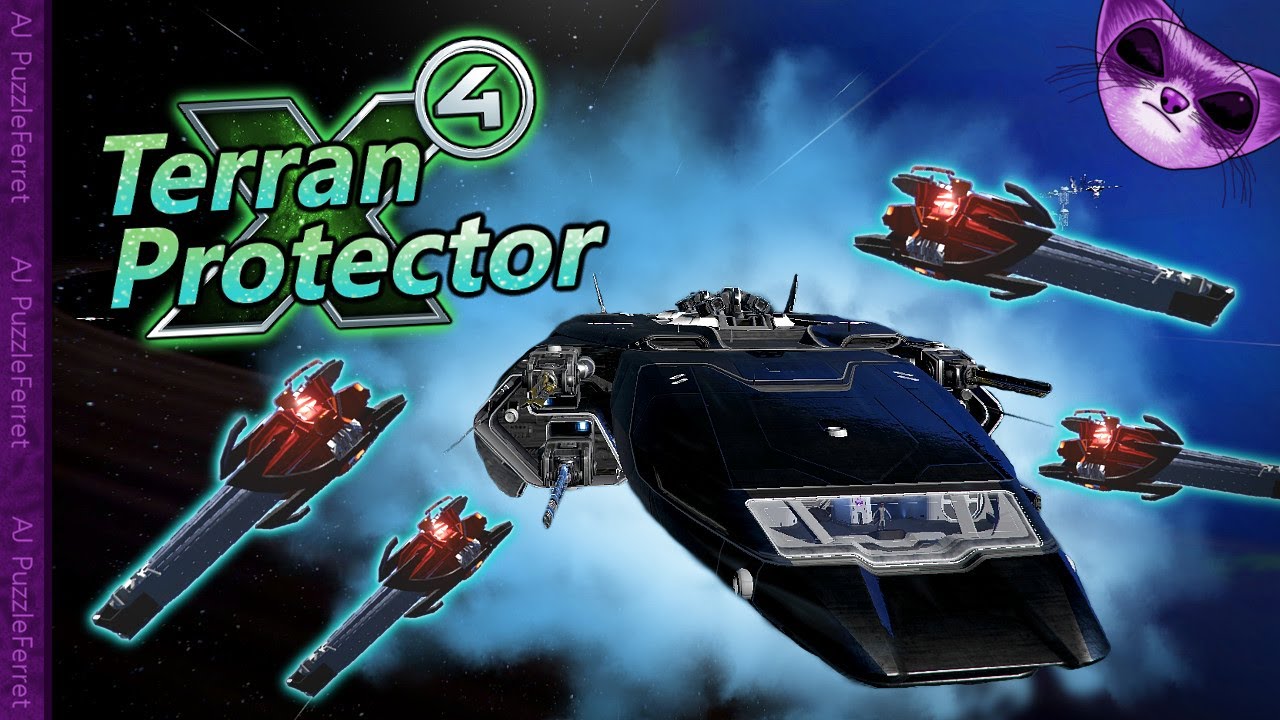 X4 Terran Protector Ep19 - Come on then Xenon I'm ready! - YouTube
