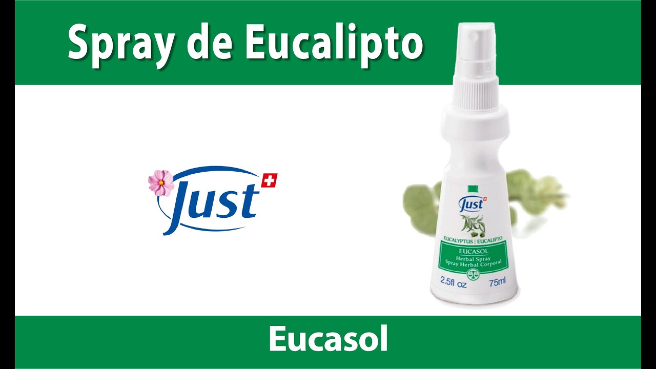 Eucasol Swiss Just Spray de Eucalipto - YouTube