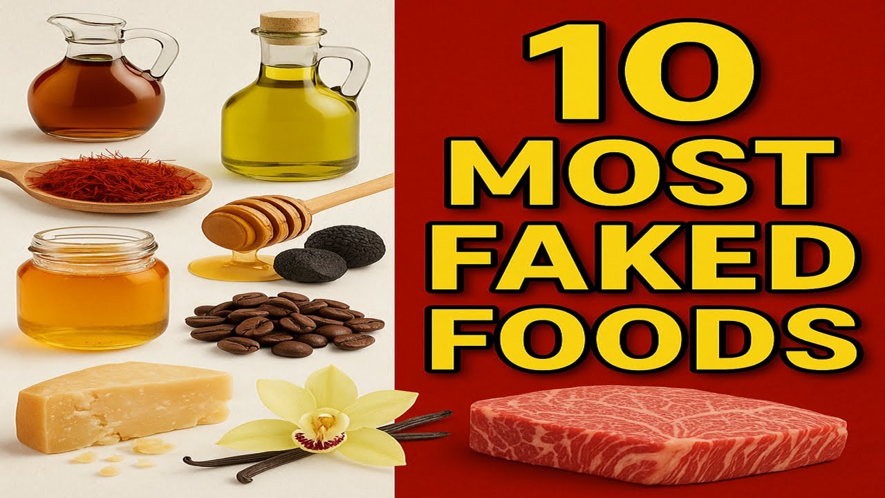 10 Most Faked Foods: Don't Be Fooled by Kitchen Imposters! - YouTube