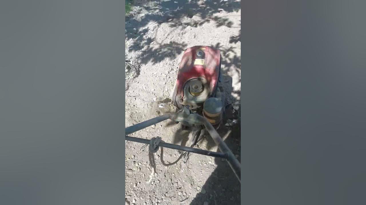 zappare il terreno con MOTOZAPPA Benassi bl 75 - YouTube