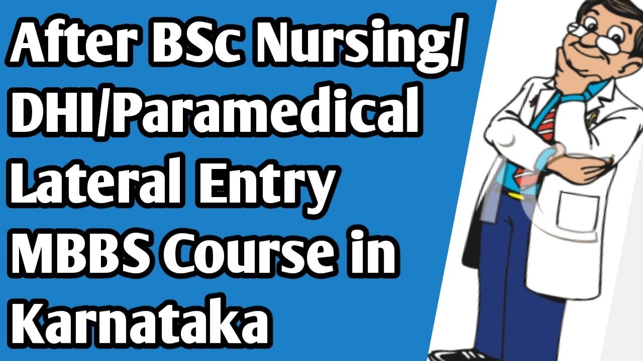 After DHI/Paramedical Lateral Entry MBBS ll after DHI other degree ...